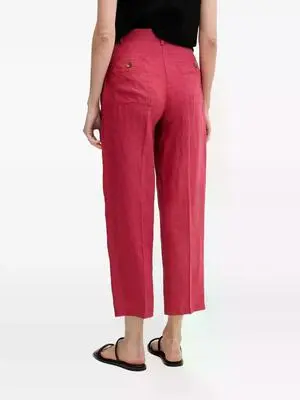BENETTON Linen Straight Trousers