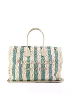 Saint Laurent Rive Gauche Tote Bag - Green