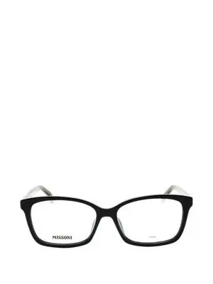 Missoni Rectangle-frame Glasses - Black