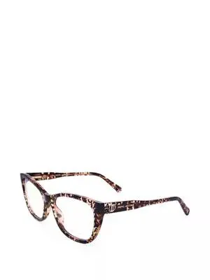 Marc Jacobs Tortoiseshell-effect Cat-eye Frame Glasses - Brown