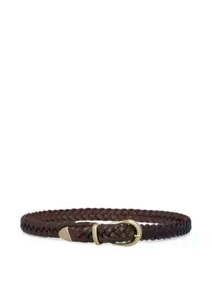 MANCINI 1979 Braided Leather Belt