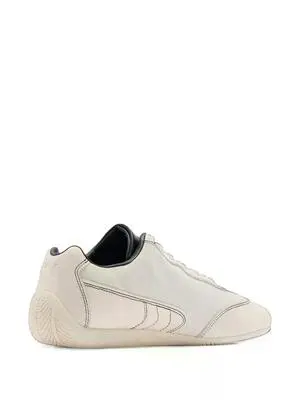 PUMA Speedcat Suede Panneled Sneakers - Neutrals