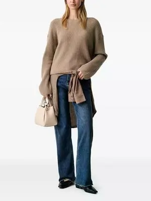 Marc O'polo Ribbed-knit Boat-neck Sweater