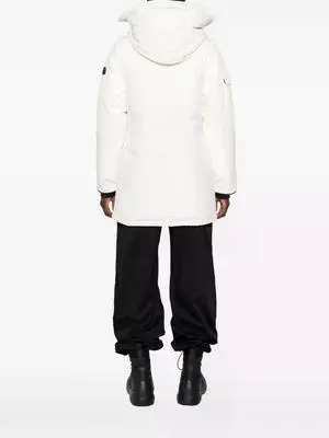 Canada Goose Hooded Logo-patch Coat