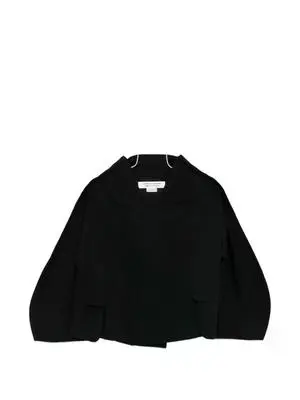 Comme Des Garçons Cropped Balloon Sleeve Jacket