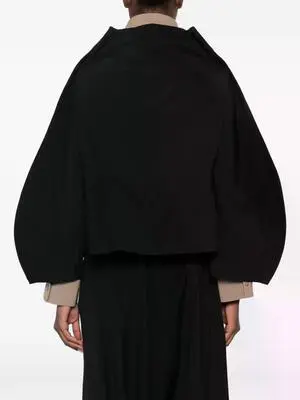 Comme Des Garçons Cropped Balloon Sleeve Jacket