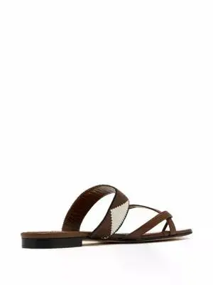 Manolo Blahnik Susastra Geometric-pattern Sandals