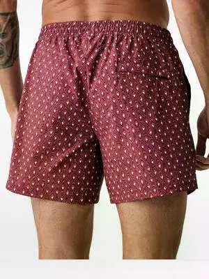 Marc O'polo Geometric-print Drawstring Swim Shorts