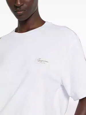 Jacquemus Logo-patch T-shirt