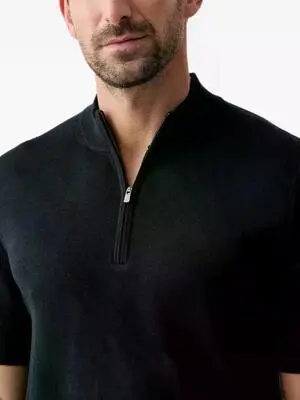 JOOP! Quarter-zip Knitted Polo Shirt