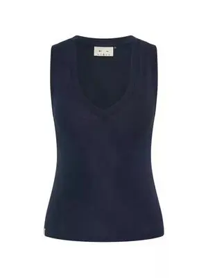 The Upside Abby V-neck Tank Top - Blue