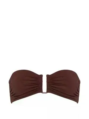 ERES Show Bandeau Bikini Top - Brown