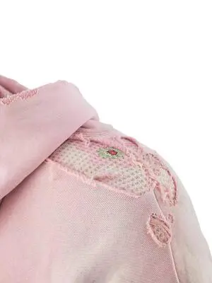 TAKASHI MURAKAMI Sakura Distressed Hoodie