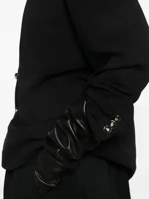 Comme Des Garçons Single-breasted Notched Lapel Jacket