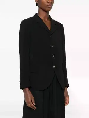 Comme Des Garçons Single-breasted Notched Lapel Jacket