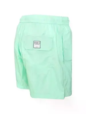 Fedeli Drawstring-waist Swim Shorts
