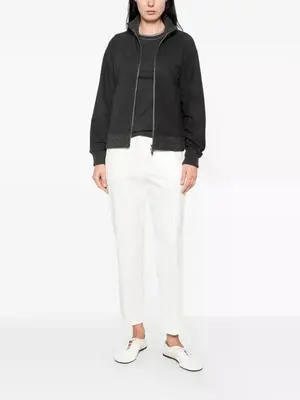 Peserico Zip-up Raglan Sweater