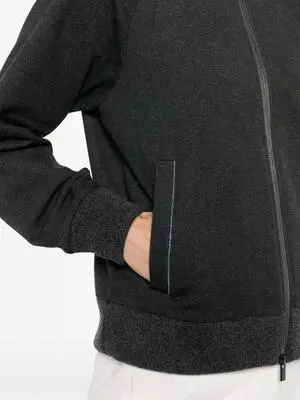 Peserico Zip-up Raglan Sweater