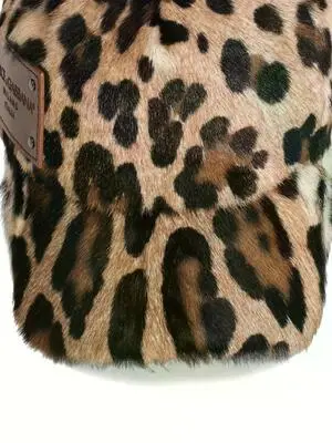 Dolce & Gabbana Leopard Print Baseball Cap