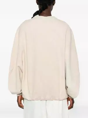 Jacquemus Logo-patch Drop-shoulder Sweater