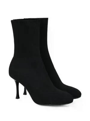 POTAMY X Hanna Schönberg Knit Stiletto Ankle Boots