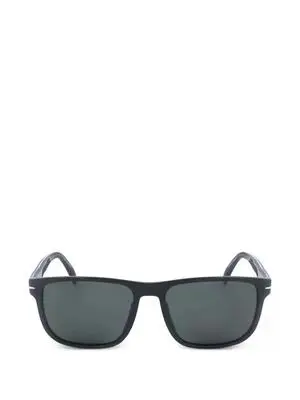 DB EYEWEAR BY DAVID BECKHAM Rectangle Frame Sunglasses - Black