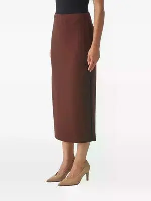 MEIMEIJ Elasticated-waistband Midi Skirt