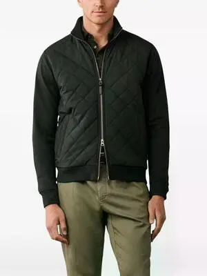 HACKETT  Quilted Zip-up Sweatshirt