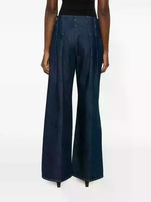 Polo Ralph Lauren Pleated Wide-leg Jeans