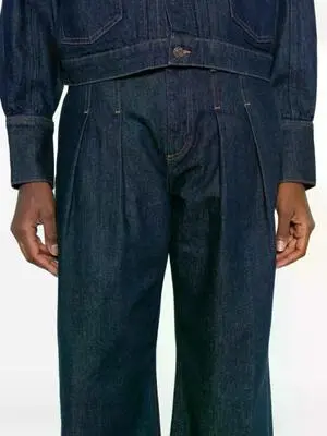 Polo Ralph Lauren Pleated Wide-leg Jeans