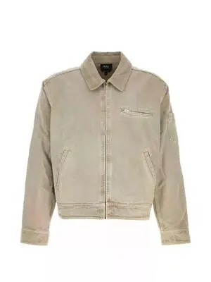 A.p.c. Corduroy-collar Jacket