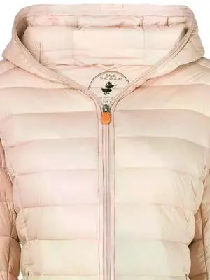 SAVE THE DUCK Quilted Hooded Jacket - Pink