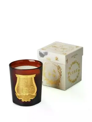TRUDON Cire Logo-plaque Candle - Brown