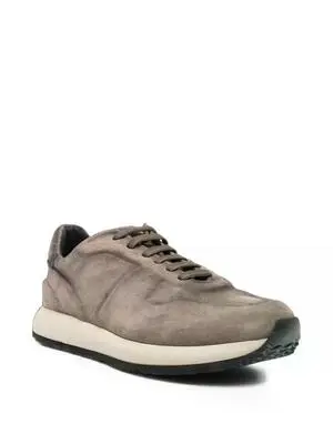 Officine Creative Suede Lace-up Sneakers