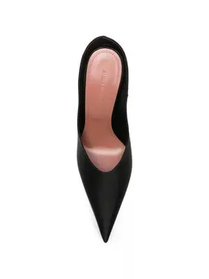 Amina Muaddi Anok Satin Pumps