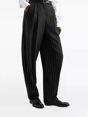Dolce & Gabbana Virgin Wool Pinstripe Trousers