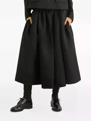 Dolce & Gabbana Wool Midi Skirt