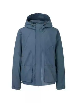 STUDIO TOMBOY Hooded Zip-up Jacket - Blue