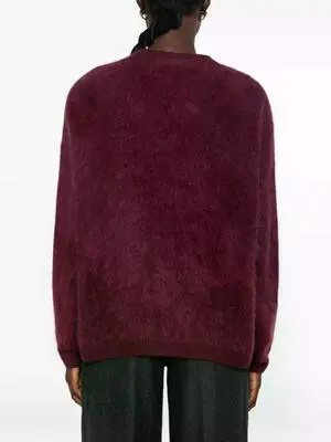 Soft Goat Brushed Cashmere Crew Neck Sweater