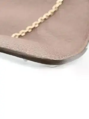 FERRAGAMO Gancini Studded Clutch Bag