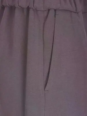 Alberto Biani Elasticated Pressed-crease Trousers