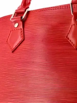 LOUIS VUITTON Alma Handbag Epi Leather Pm Satchel