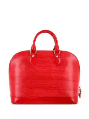 LOUIS VUITTON LOUIS VUITTON Alma Handbag Epi Leather PM Red
