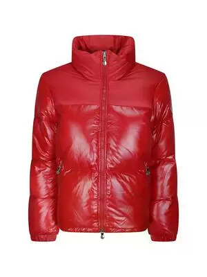 Pyrenex Goldin Quilted Puffer Coat - Red