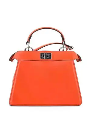 Fendi Peekaboo Iseeu Petite Crossbody Bag - Orange