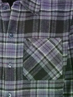 Carhartt Work In Progress L/s Parson Check-print Shirt - Purple