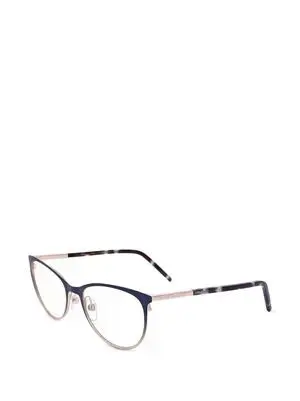 Marc Jacobs MARC JACOBS Cat-Eye Frame Glasses Brown