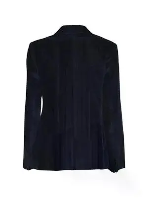 Max Mara Double-breasted Corduroy Blazer