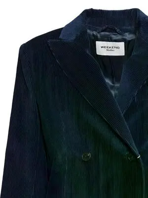 Max Mara Double-breasted Corduroy Blazer