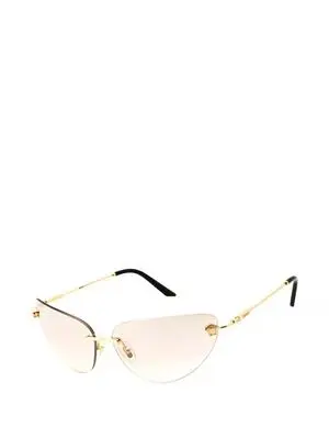 Versace Medusa Cat-eye Sunglasses - Gold